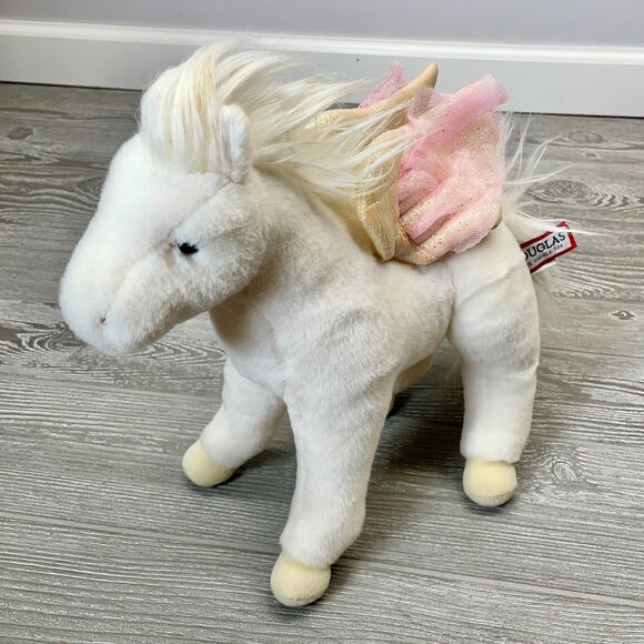 Douglas | Toys | Douglas White Pegasus 2in Plush Magical Iridescent ...